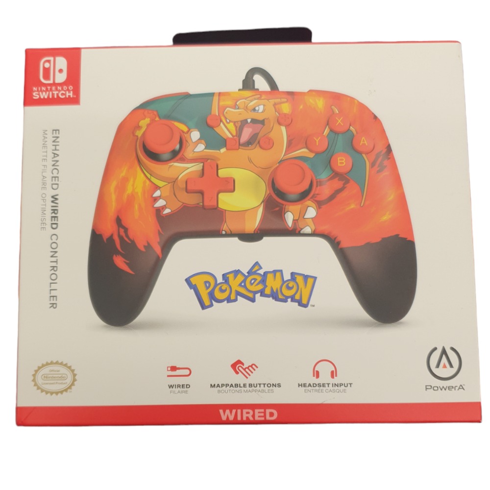 New Nintendo Pokemon (Charizard) wired controller - Own4Less
